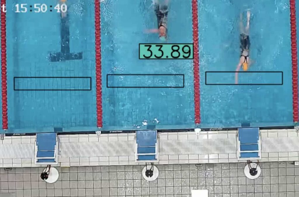 About the world's first AI powered swimming timing serv